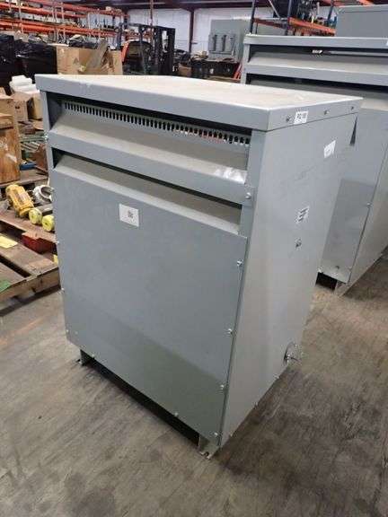Eaton 75 KVA Dry Type Distribution Transformer - Yellow Tag Auctions