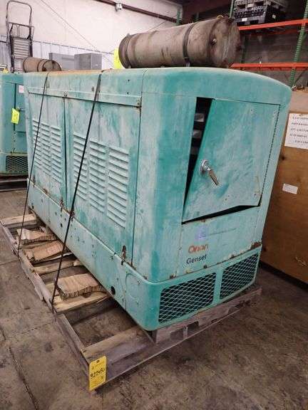 Cummins Onan 35KW Stationary Generator - Yellow Tag Auctions