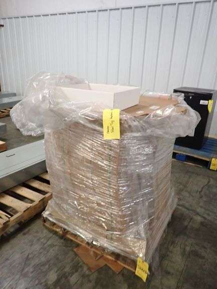 Pallet Lot of Cardboard Box Tops - Yellow Tag Auctions