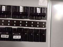 Eaton 150A Panelboard with Circuit Breakers - Yellow Tag Auctions