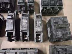Lot of Assorted Circuit Breakers - Yellow Tag Auctions