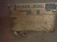 Olson 75 KVA Transformer - Yellow Tag Auctions