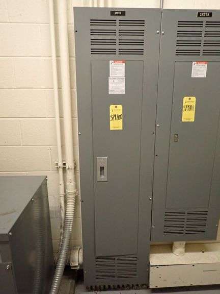 Square D 600A NQOD Panelboard with Circuit Breakers - Yellow Tag Auctions