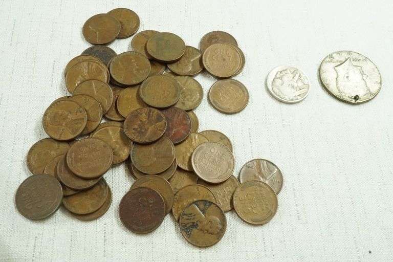 Lot of Assorted US Coins - Yellow Tag Auctions