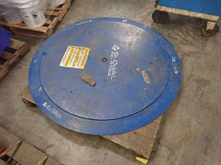 Global Industrial Pallet Carousel & Skid Turntable - Yellow Tag Auctions