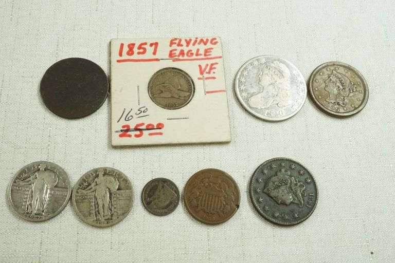 Lot of Assorted US Coins - Yellow Tag Auctions