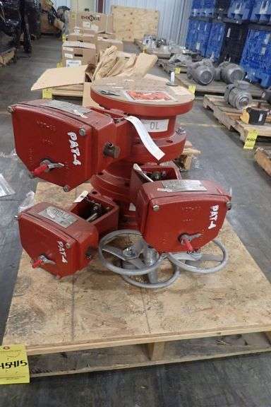 Lot of (3) Pratt 8" Check Valves - Yellow Tag Auctions