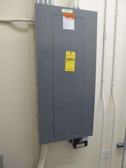Square D 225A Panelboard with Circuit Breakers - Yellow Tag Auctions