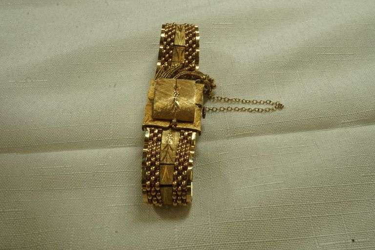 14k Altair Watch w/14k Yellow Gold Band - Yellow Tag Auctions
