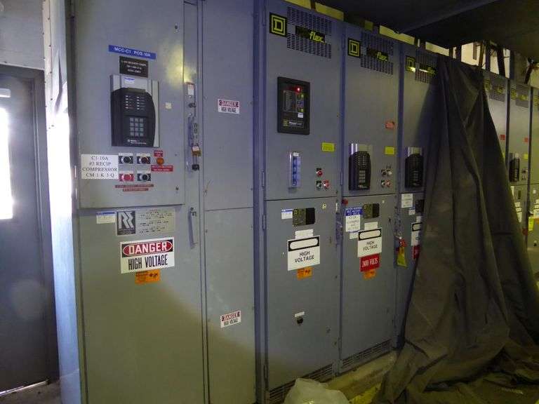 Square D Iso-Flex MV MCC - DELAYED REMOVAL - Yellow Tag Auctions