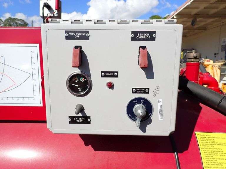 Fire Combat RMT-4000 Portable Fire Suppression System - Yellow Tag Auctions