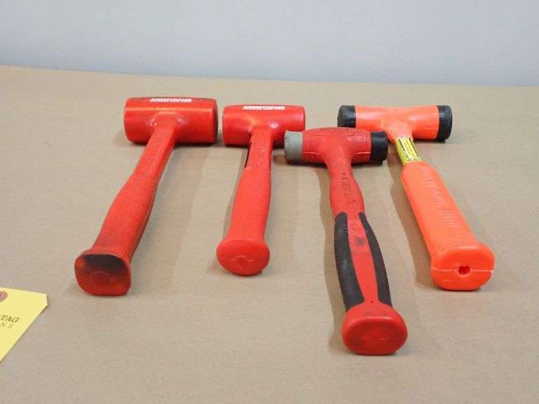 Lot of (4) Assorted Hammers - Yellow Tag Auctions