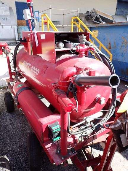 Fire Combat RMT-4000 Portable Fire Suppression System - Yellow Tag Auctions