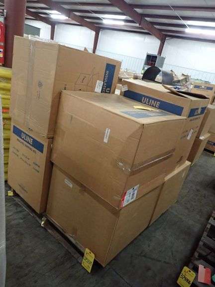 Lot of (16) Uline Insulated Foam Shipping Kits - Yellow Tag Auctions