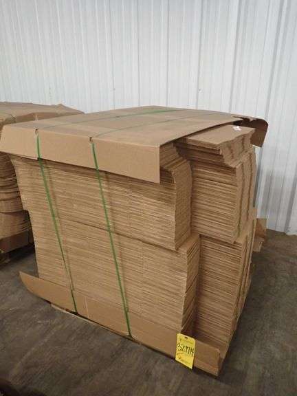 Lot of (150) Cardboard Boxes - Yellow Tag Auctions