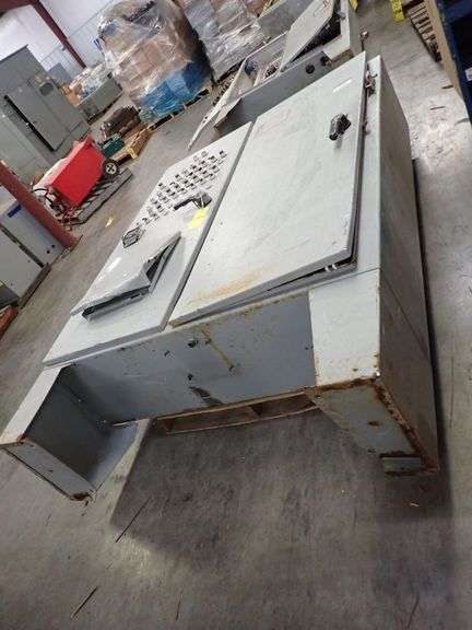 Hoffman Industrial Control Panel Enclosure with Circuit Breakers ...
