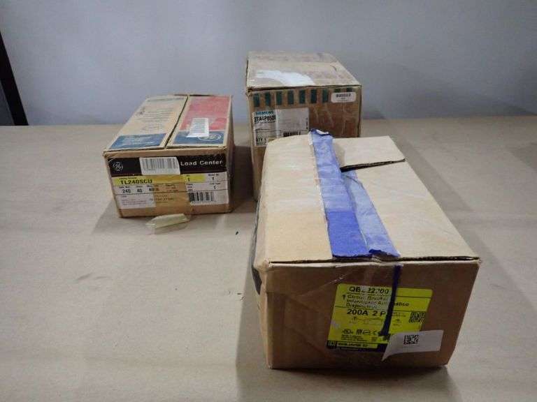 Lot of (3) Assorted Electrical Components - Yellow Tag Auctions