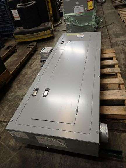 Siemens Panelboard with Circuit Breakers and Surge Protector - Yellow ...