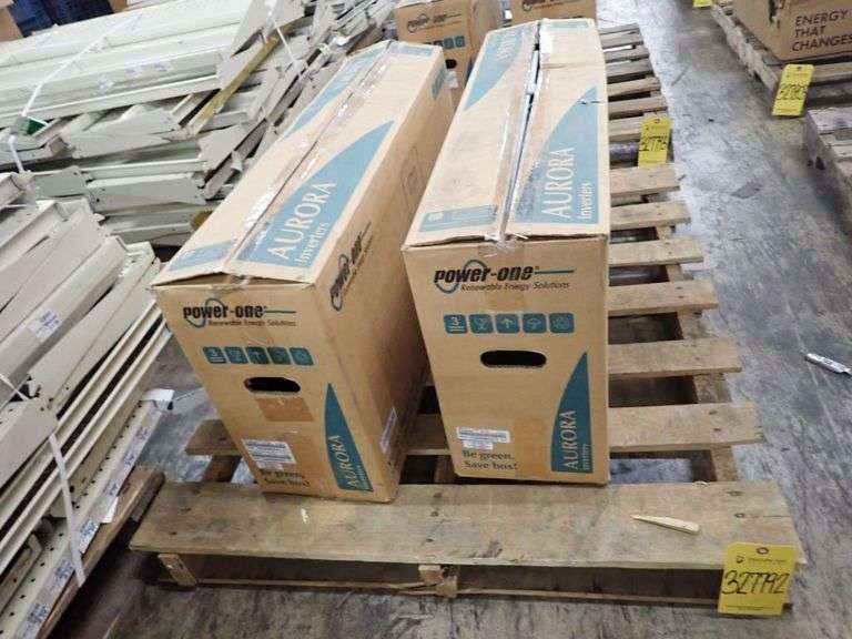 Lot of (2) Aurora 2000W String Inverters - Yellow Tag Auctions
