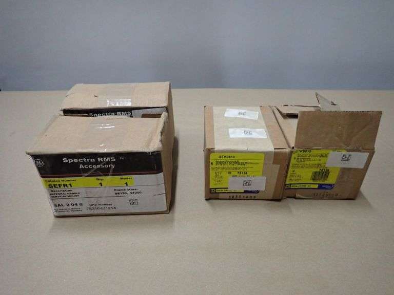 Lot of (10) Square D Equipment Grounding Kits with Accessory Handles ...