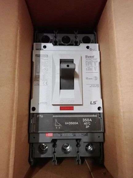 SuSol 350A Circuit Breaker - Yellow Tag Auctions