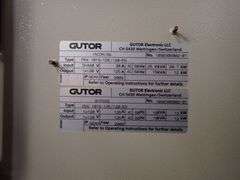 Gutor Conversion UPS System with (3) Circuit Breakers - Yellow Tag Auctions