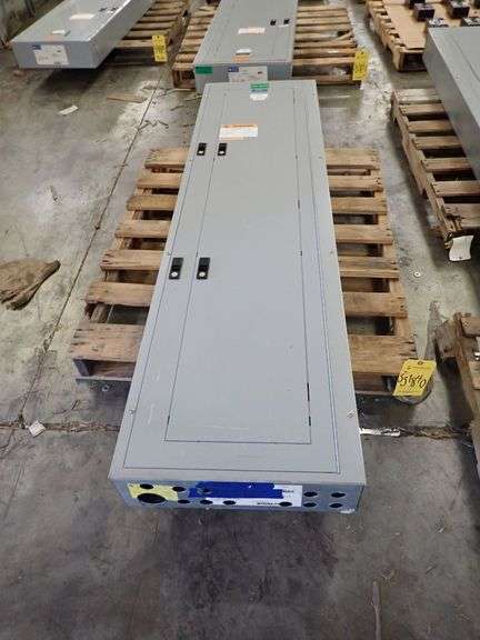 GE A Series 225A Panelboard with Circuit Breakers - Yellow Tag Auctions