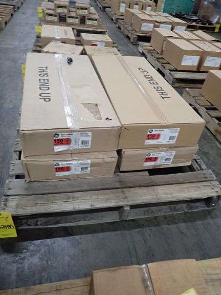 Lot of (4) GE 50A Main Load Centers - Yellow Tag Auctions