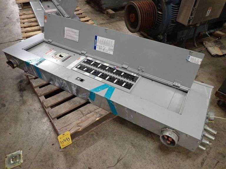 Eaton 400A Panelboard with Circuit Breakers - Yellow Tag Auctions