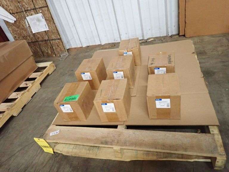 Lot of (7) Boxes Eaton Rainproof Hubs - Yellow Tag Auctions