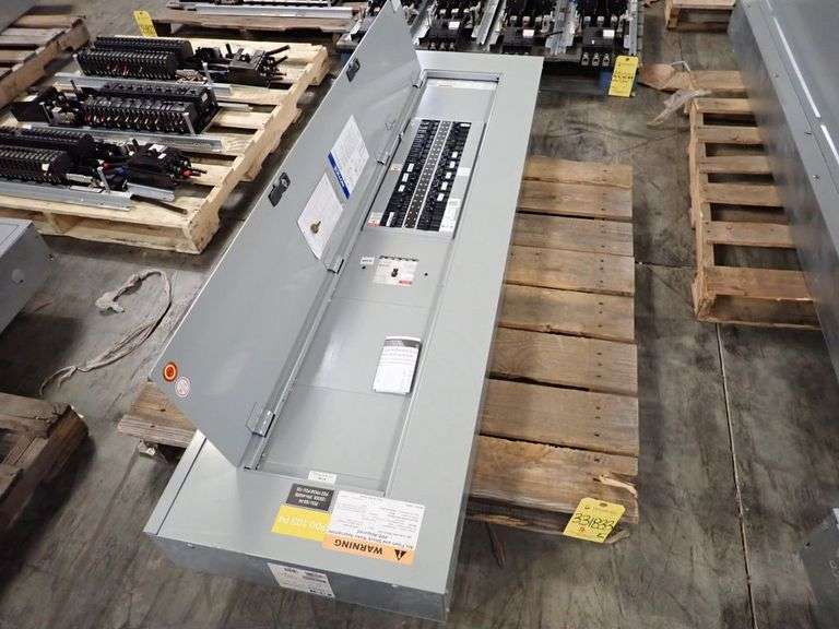 Eaton 150A Panelboard with Circuit Breakers - Yellow Tag Auctions