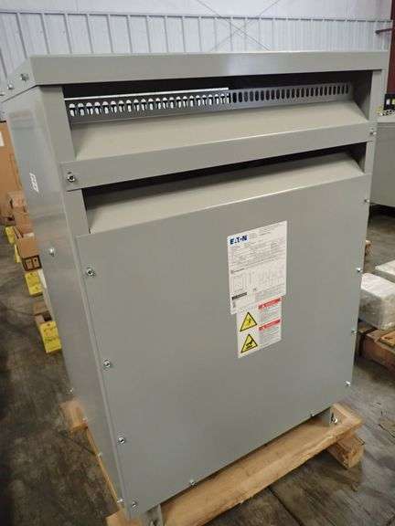 Eaton 75 KVA Dry Type Distribution Transformer - Yellow Tag Auctions
