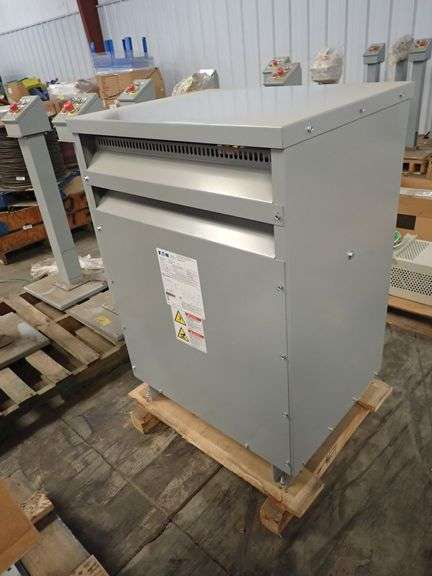 Eaton 75 KVA Dry Type Distribution Transformer - Yellow Tag Auctions