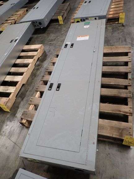 GE A Series 225A Panelboard with Circuit Breakers - Yellow Tag Auctions