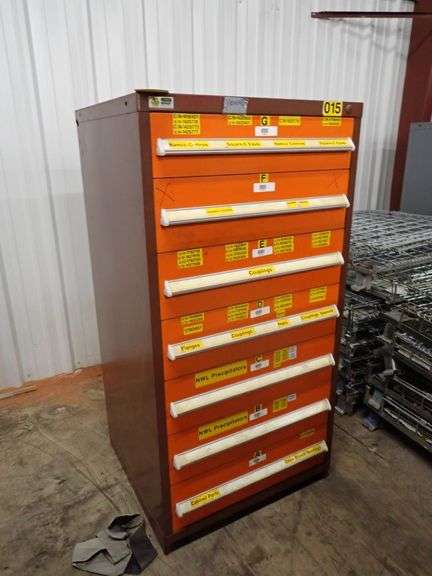 Vidmar 7-Drawer Cabinet - Yellow Tag Auctions