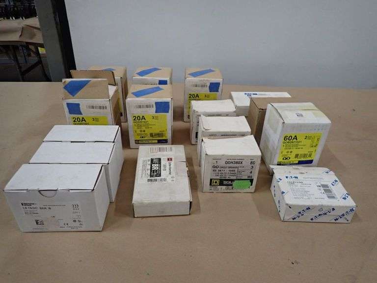 Lot of (18) Assorted Electrical Components - Yellow Tag Auctions