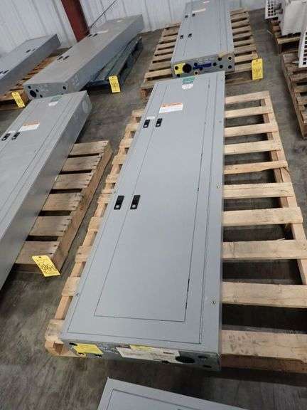 GE A Series 400A Panelboard with Circuit Breakers - Yellow Tag Auctions