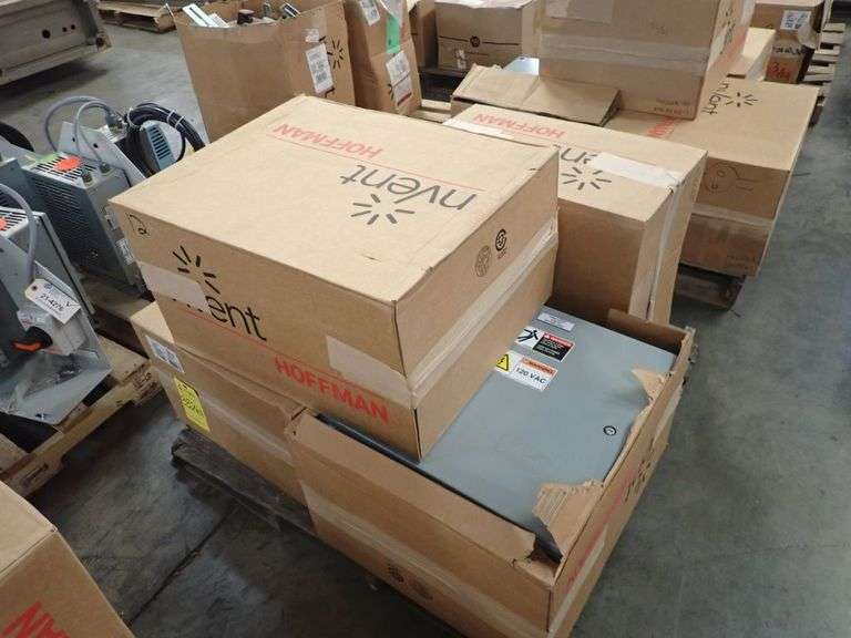 Lot of (4) Hoffman Concept Wall Mount Enclosures - Yellow Tag Auctions