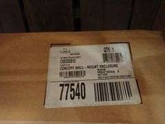 Lot of (4) Hoffman Concept Wall Mount Enclosures - Yellow Tag Auctions