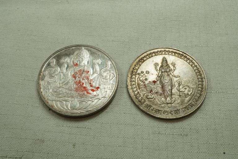 Lot of (2) Foreign Silver Coins - Yellow Tag Auctions