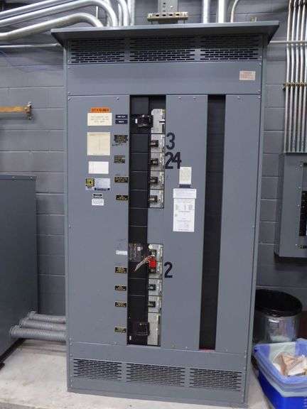 Square D 1600A QED Power Style Switchboard - Yellow Tag Auctions