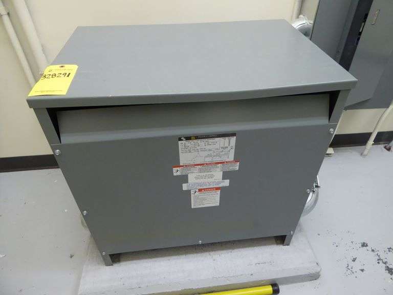 Square D 75 KVA Transformer - Yellow Tag Auctions