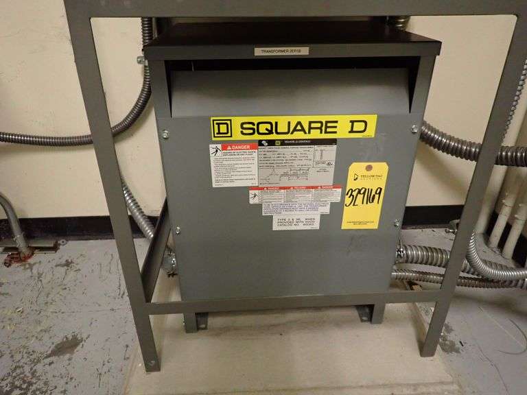 Square D 30 KVA Transformer - Yellow Tag Auctions