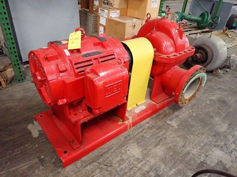 75 HP Pump and Motor Skid - Yellow Tag Auctions