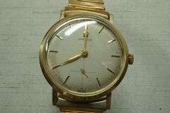 14k Gold Filled Omega Mens Watch w/14k Gold Filled Band - Yellow Tag ...