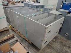 Lot of (2) Classic Stack System Small Parts Storage Cabinets - Yellow ...