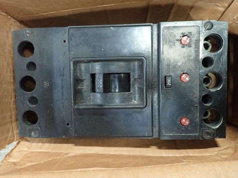 Lot of Assorted Circuit Breakers and Electrical Components - Yellow Tag ...