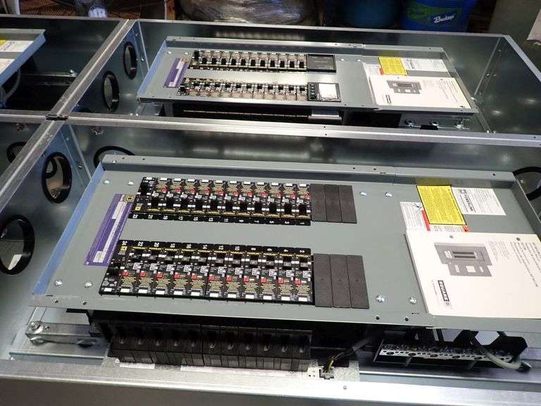 Square D Panelboard Assembly with Doors - Yellow Tag Auctions