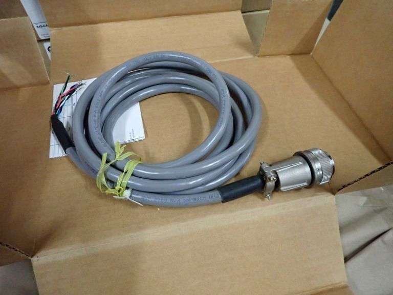 Lot of (8) Allen Bradley Encoder/Resolver Cables - Yellow Tag Auctions