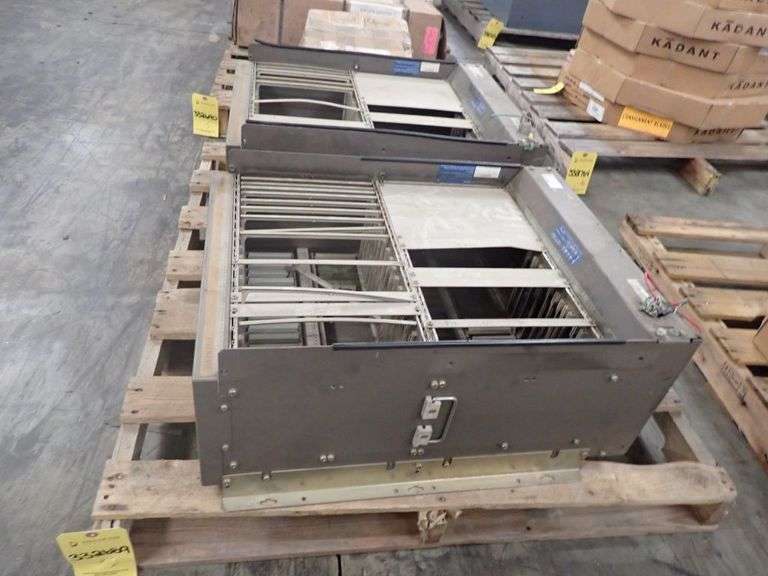 Lot of (2) Siemens Control System Racks - Yellow Tag Auctions